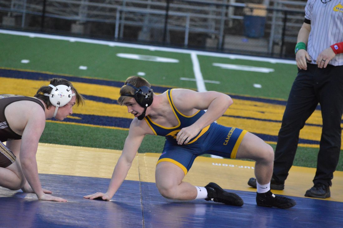 Cameron Wrestling Standout Ian Bush Secures 100th Win | News, Sports ...